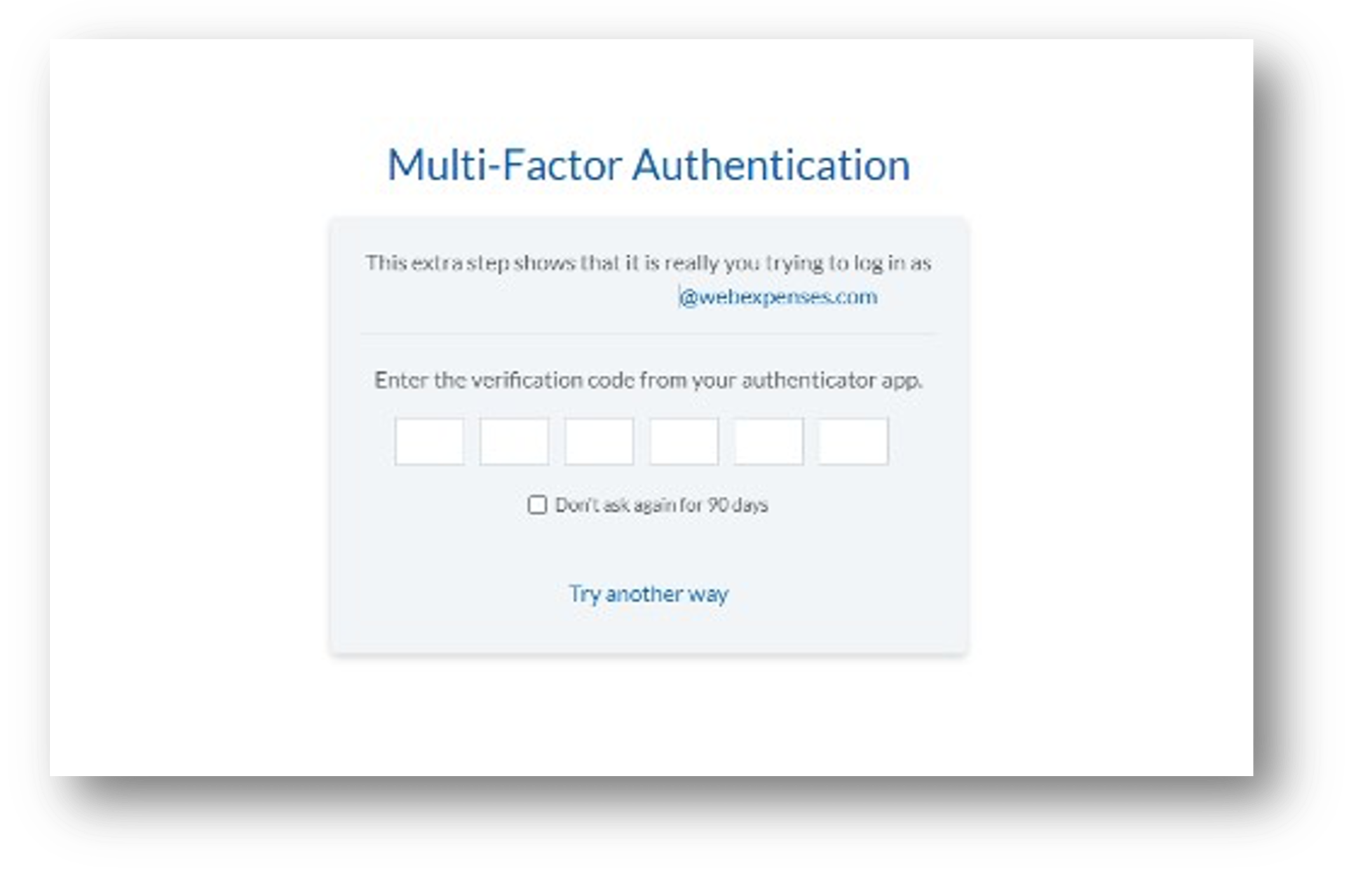 Multi Factor Authentication (End Users)