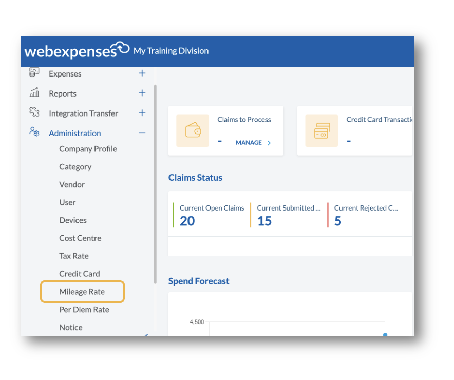 How to add a mileage rate with a threshold – mileage version 2
