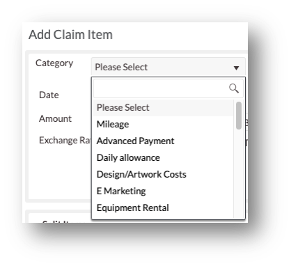 How to add a claim item to a claim