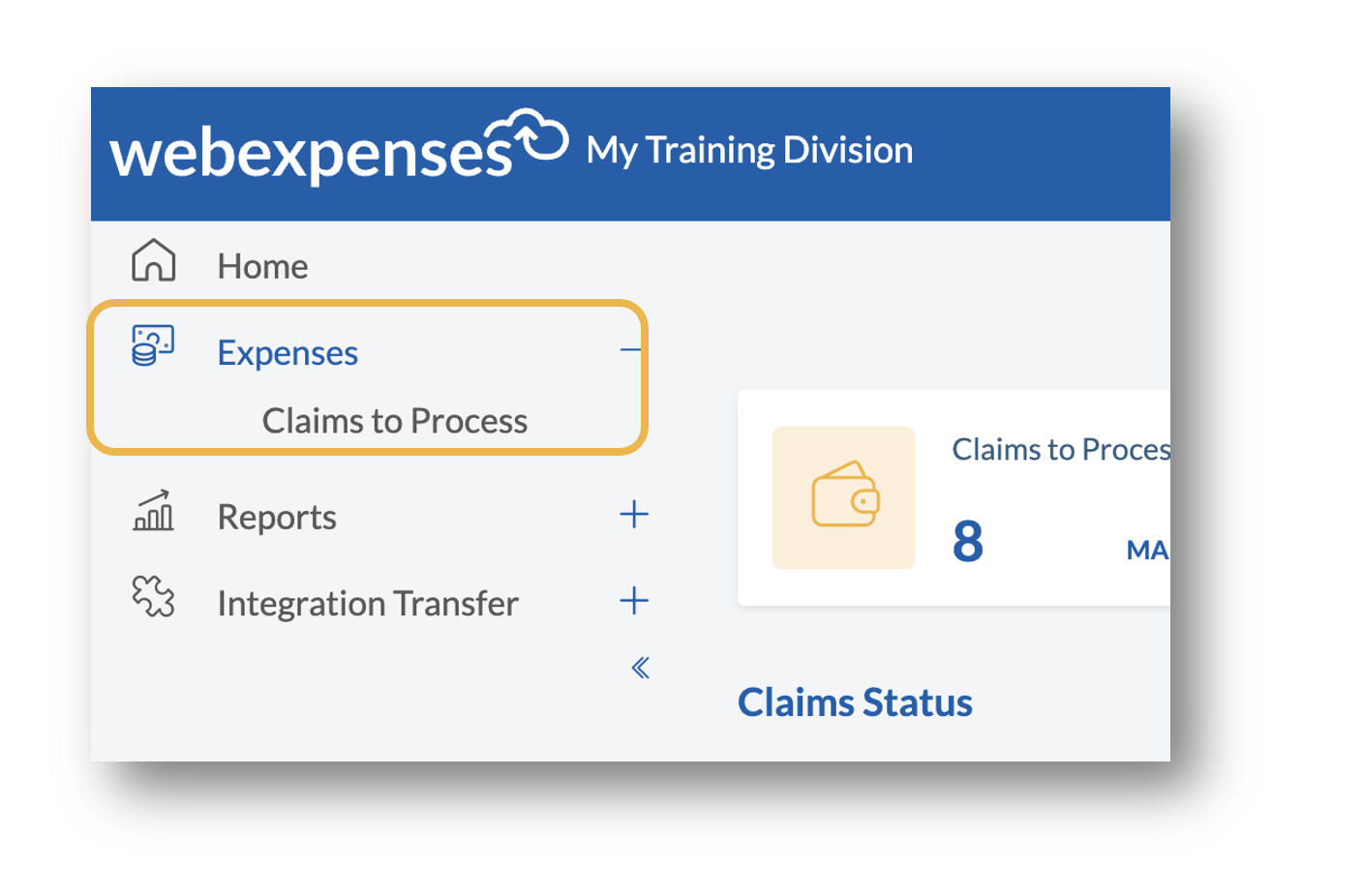 How To Mark A Claim As Processed For Payment
