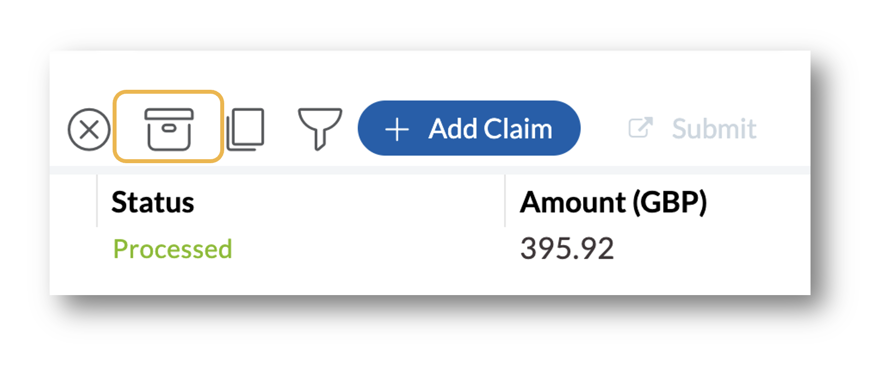 How to move processed claims to your Claims Vault