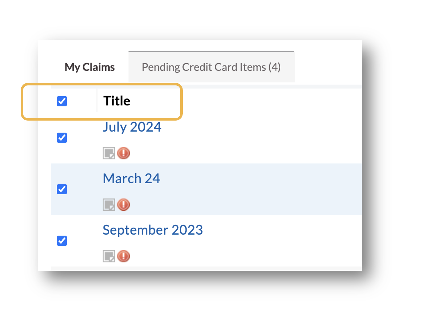 How to move processed claims to your Claims Vault
