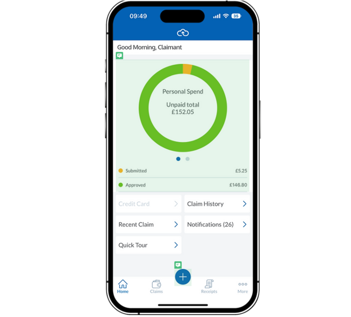 Mobile App - Claimant Journey